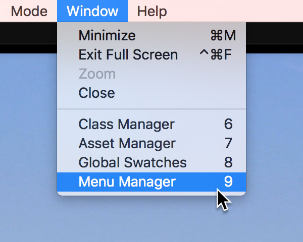 Menu Manager – Blocs – User Documents