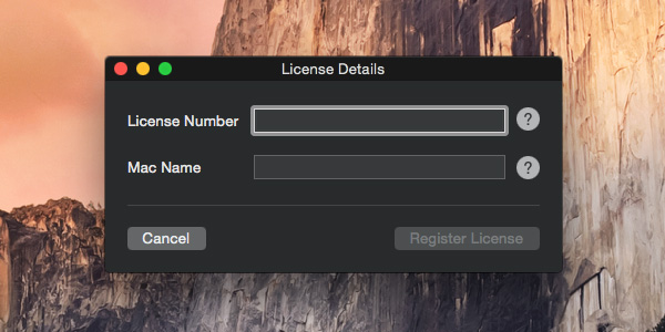 Activating your license. – Blocs – User Documents