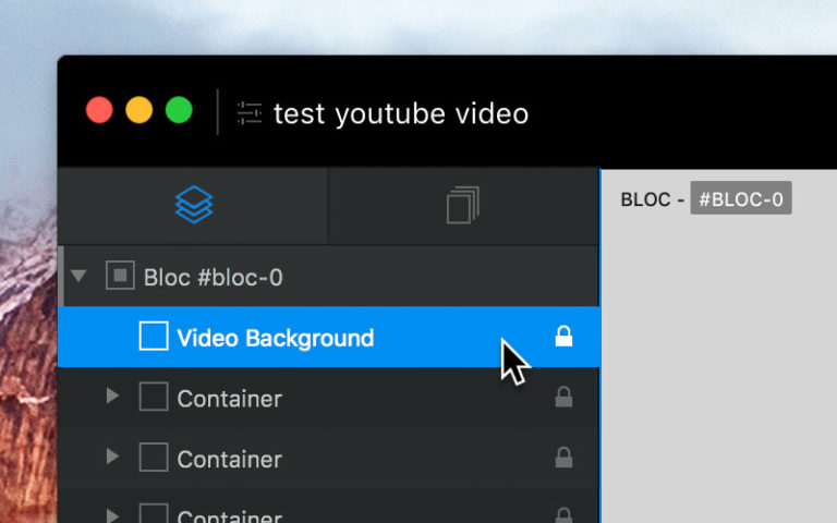 Youtube Video Background – Blocs – User Documents